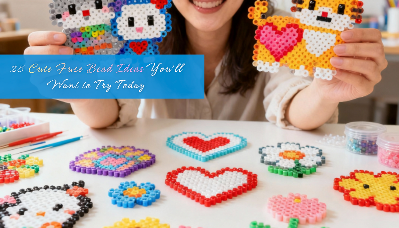 25 Cute Fuse Bead Ideas You’ll Want to Try Today – Caydo