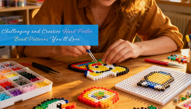 Challenging and Creative Hard Perler Bead Patterns You’ll Love – Caydo