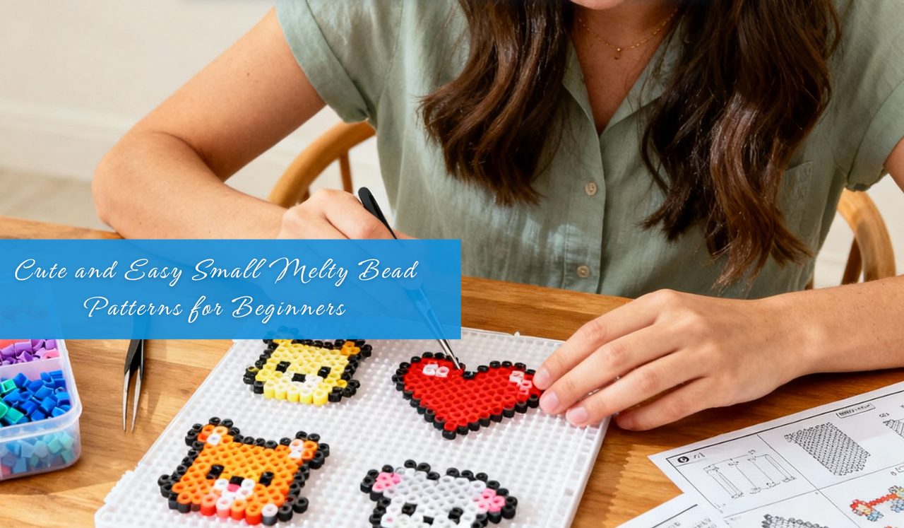 Cute and Easy Small Melty Bead Patterns for Beginners – Caydo