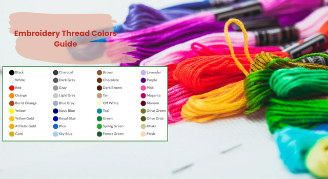 Embroidery Thread Colors Guide – Expert Tips & Palettes – Caydo