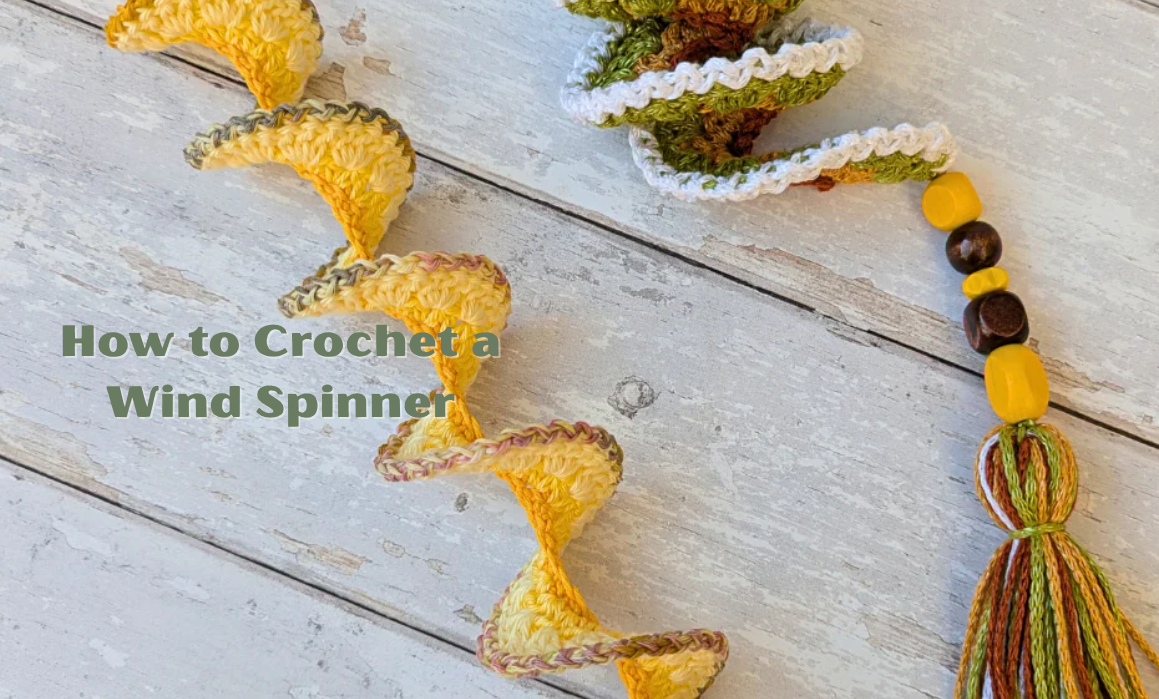 How to Crochet a Wind Spinner: Step-by-Step Guide – Caydo