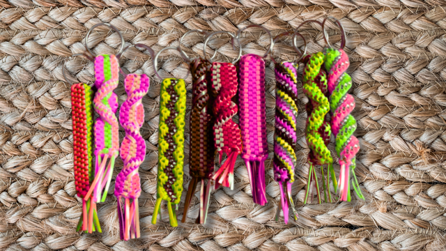 Trending Plastic String Keychain Patterns for Craft Lovers – Caydo