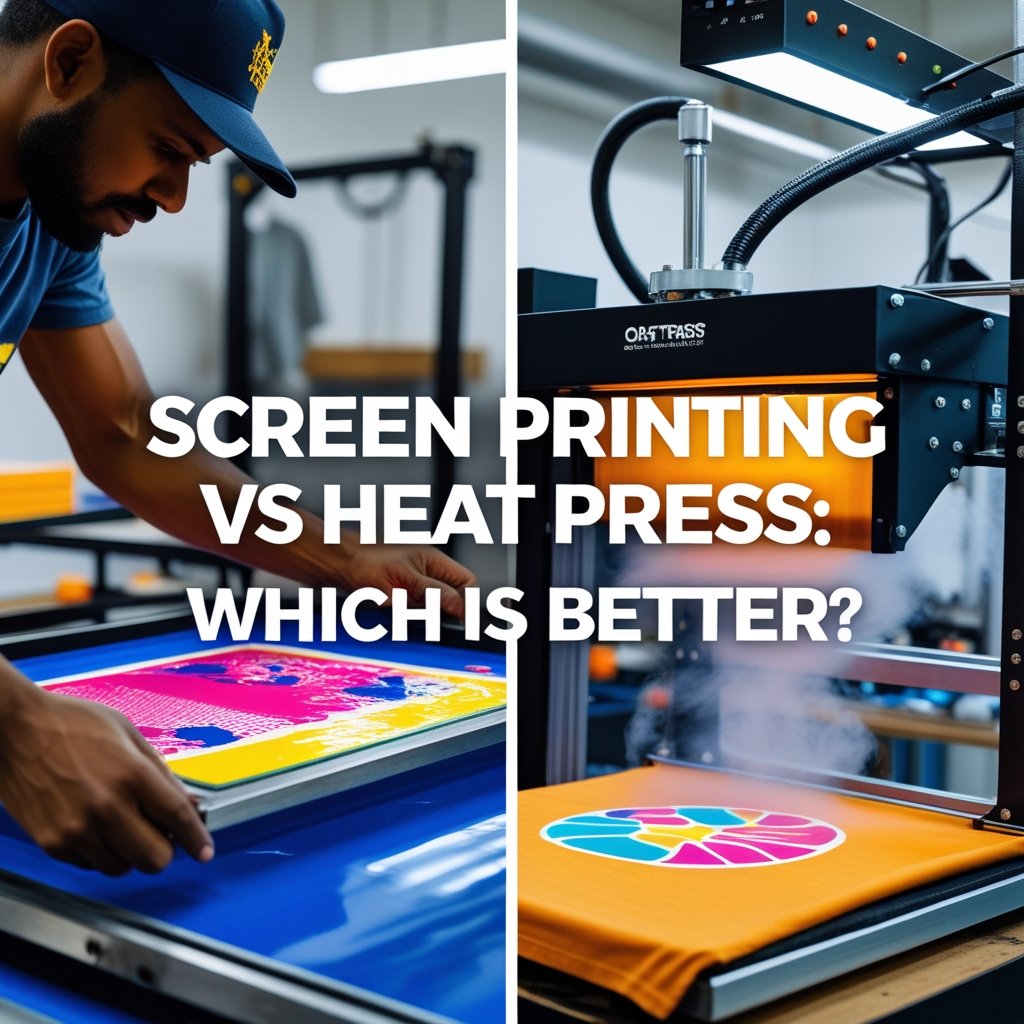 Screen Printing vs Heat Press: Which Is Better? – Caydo