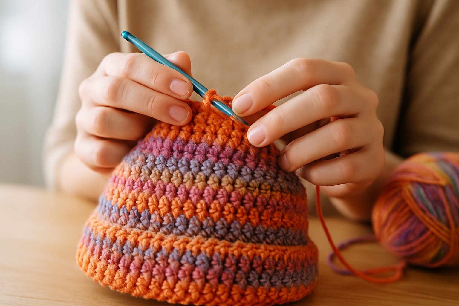 How to Crochet a Beanie: Simple Guide & Free Patterns – Caydo