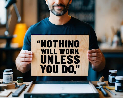 DIY Screen Printing on Wood: Easy Step-by-Step Tutorial – Caydo