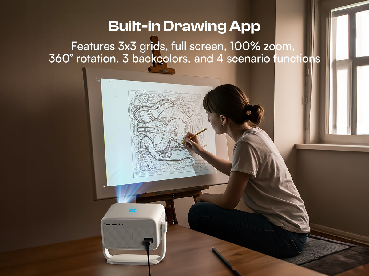 Caydo P3 Art Projector, Drawing Projector with Exclusive Art-Drawing ...