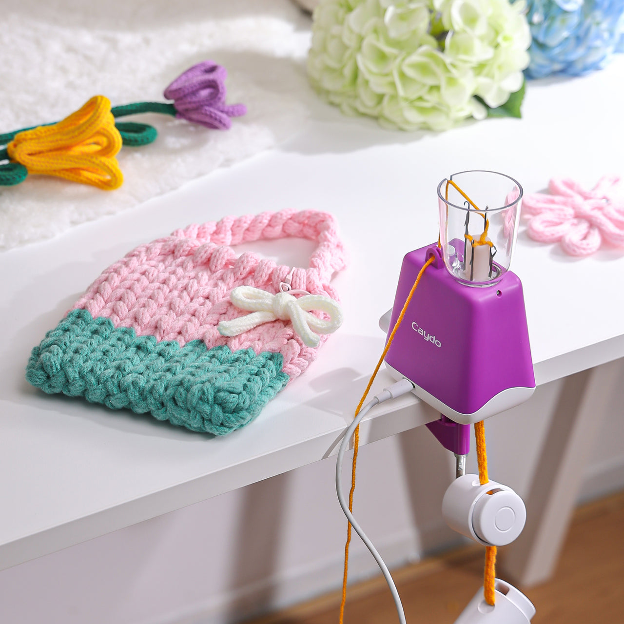 The industry's First Electric i-Cord Knitting Tricotin Machine i1 Pro ...