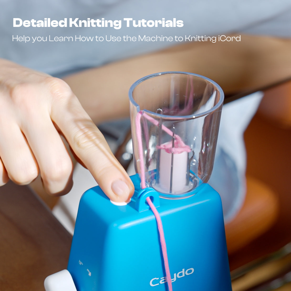 Eletric i-Cord Knitting Machine i1 Pro – Caydo