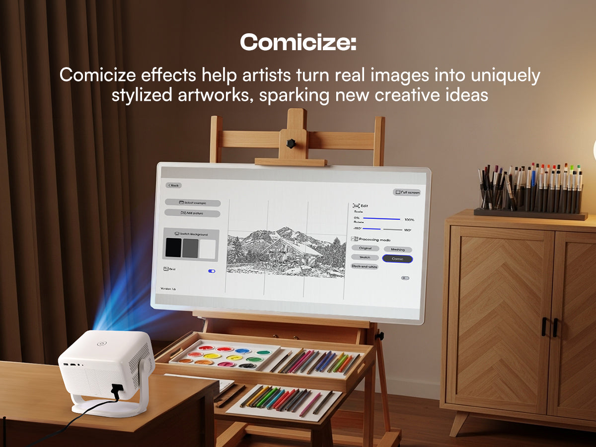 Caydo P3 Art Projector, Drawing Projector with Exclusive Art-Drawing ...