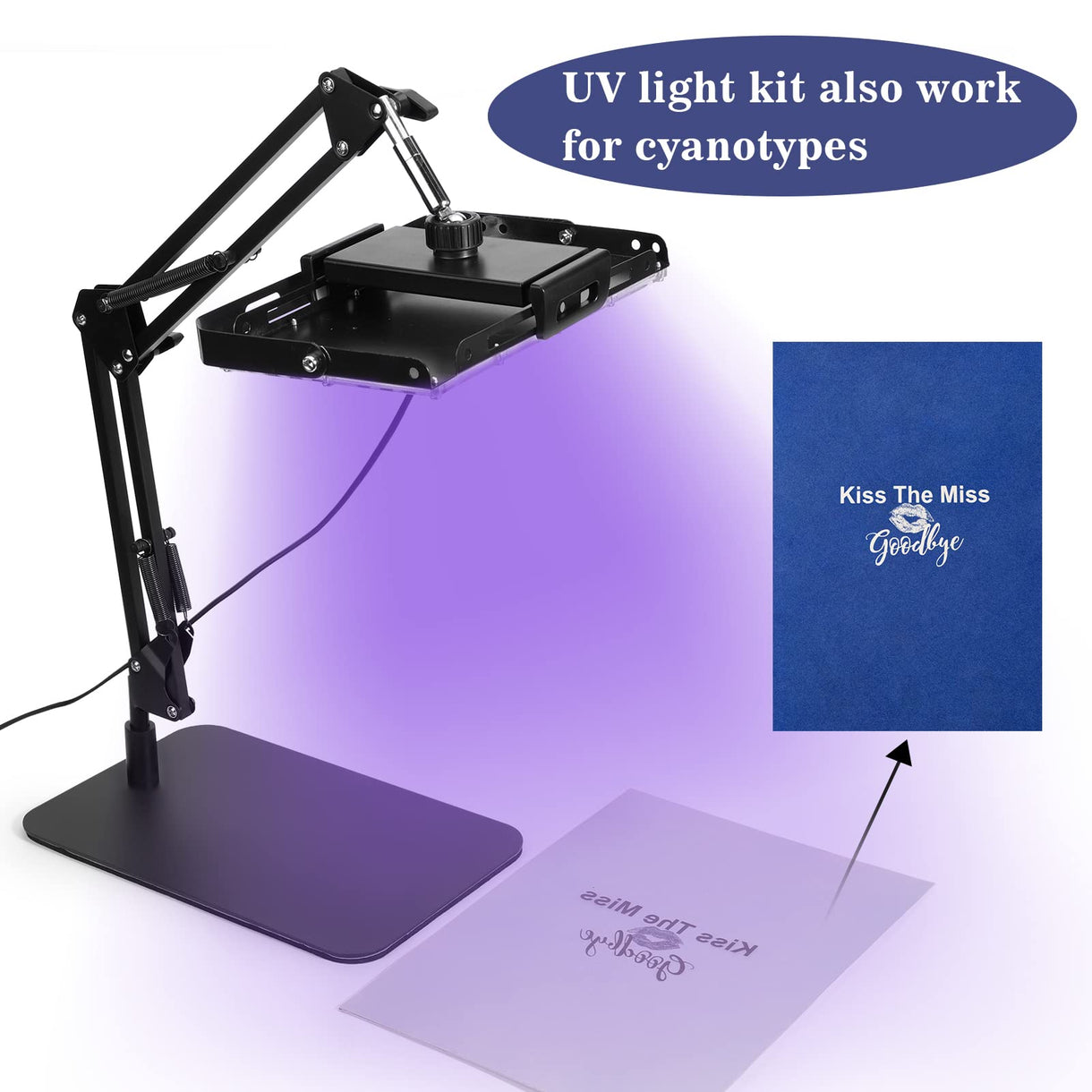 Caydo 50W LED Exposure Unit for Screen Printing, UV Screen Printing ...