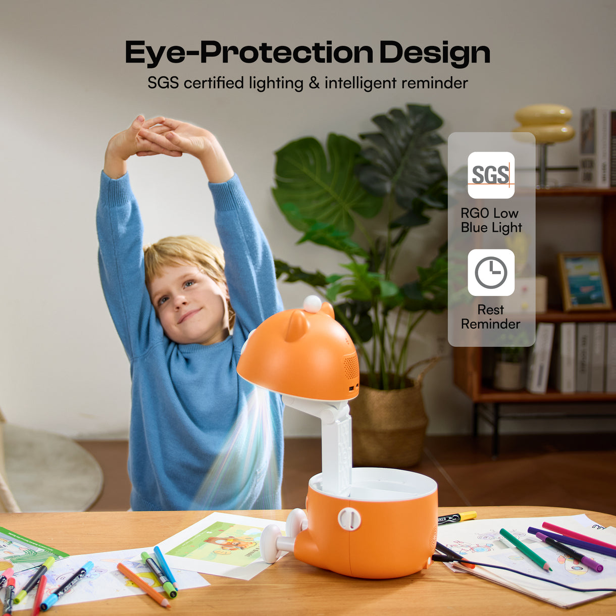 Kids Smart Projector – Fun Drawing & Learning Companion – Caydo