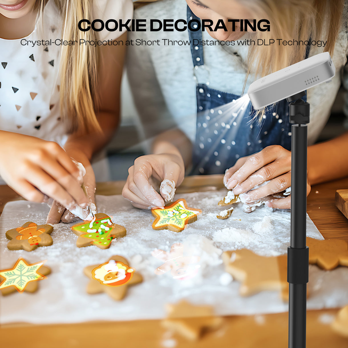 M1C Art Projector, Rechargeable DLP Drawing Projector with Exclusive ...