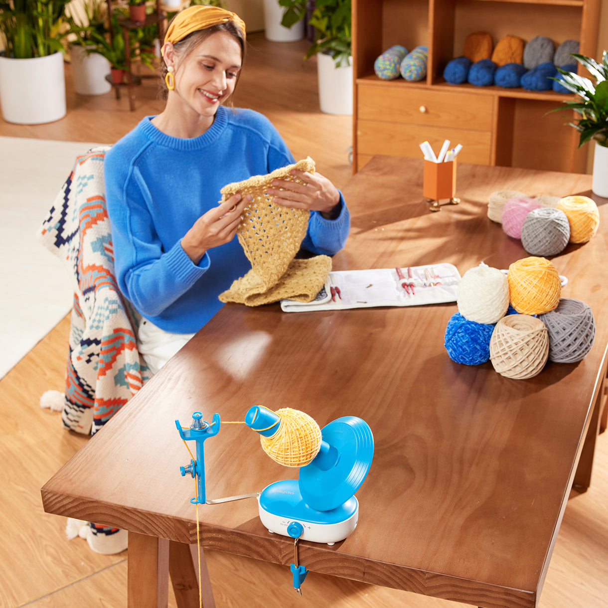 2024 Brand New Electric Automatic Yarn Ball Winder Pro – Caydo